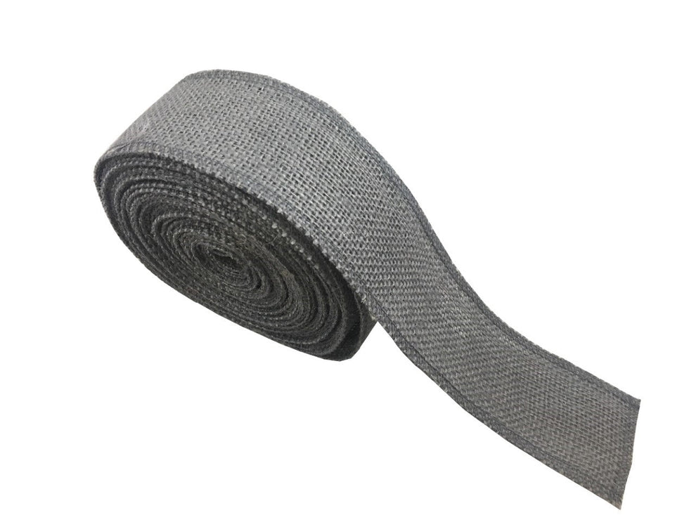 Smaller Serged Burlap Ribbons 10 yard length – EBP Inc